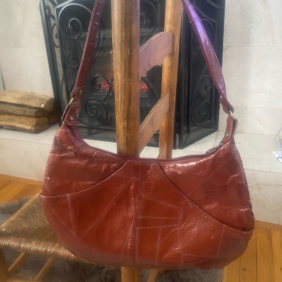 Bags | Vintage Style Faux Leather Purse | Poshmark